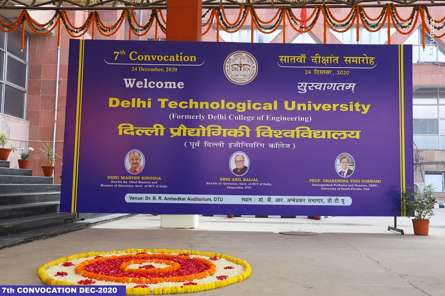 DTU CONVOCATION 2020| Delhi Technological University